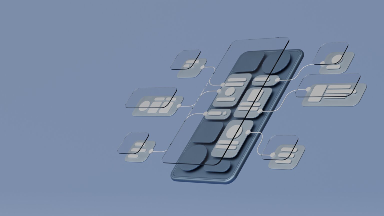 UX UI flowchart connection node graphic designer creative planning ...